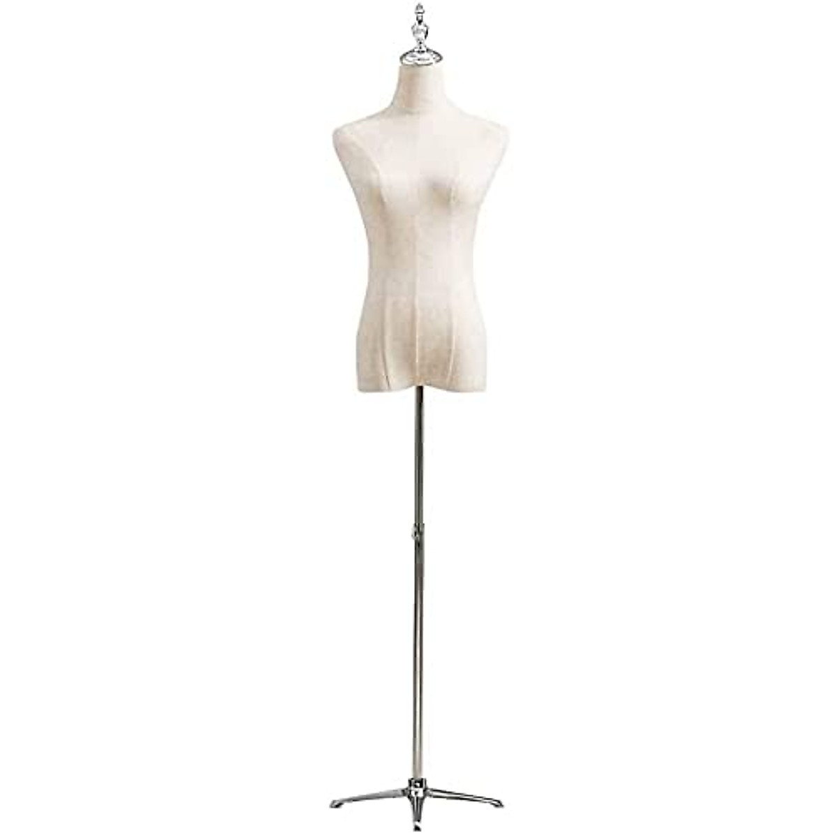 Tailors Dummy Mannequins Female Mannequin & T-Shirt Display Stand, Great for Display Large Clothing Sizes, Use for Craft Shows/Stores/Photos/Projects Dressform Mannequin
