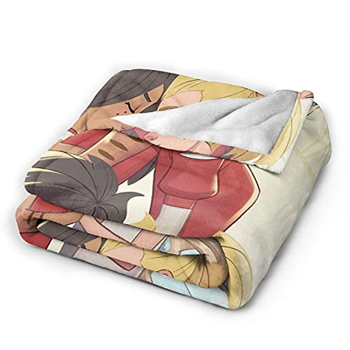 ABSFORTY Cozy Flannel Blanket Ultra-Soft Micro She-Ra - Princess of Po-wer Fleece Blanket Bed Throws Blanket for Sofa or Bed 50"x40"