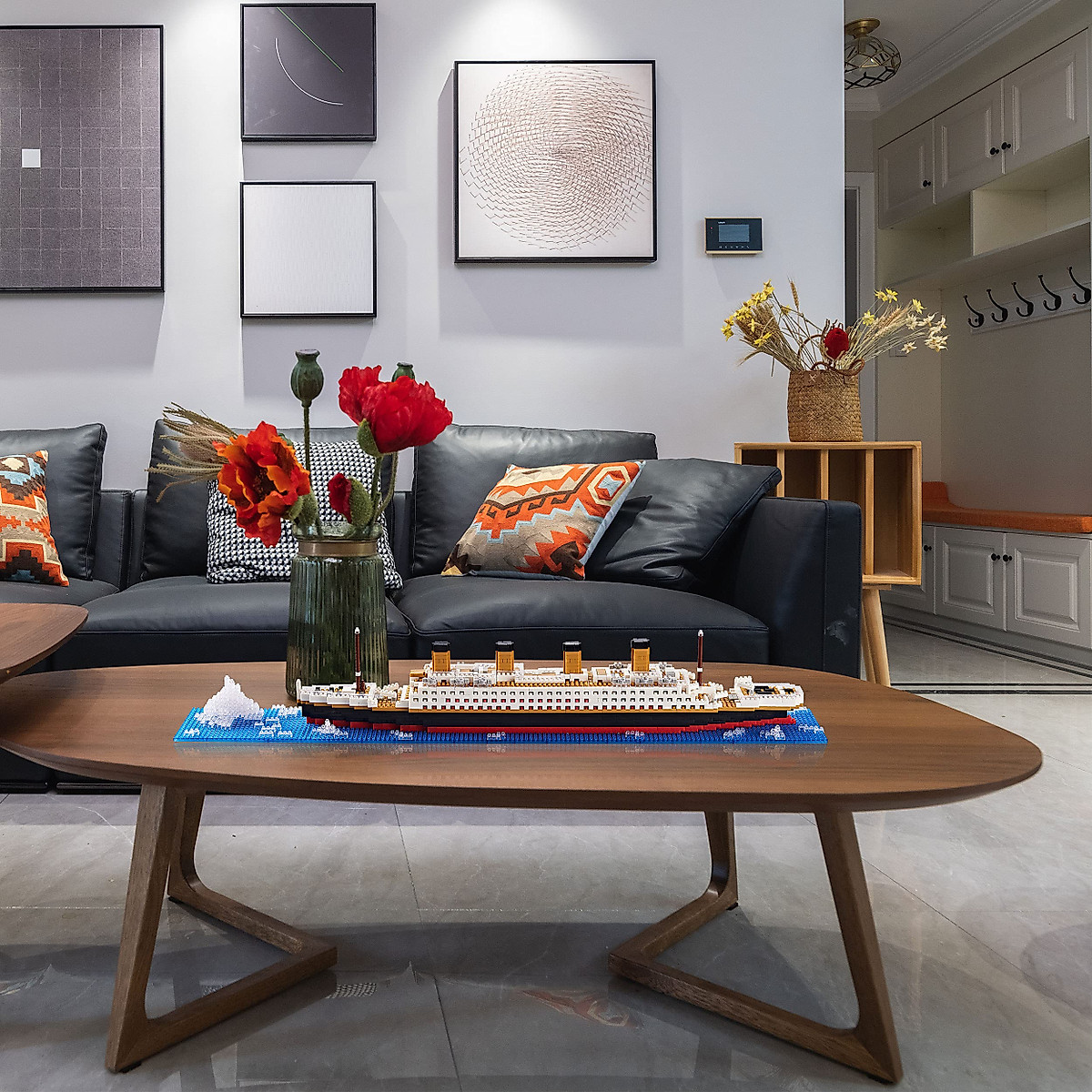 DAFDAG Titanic Large Size Mini Building Blocks Building Kit for DIY Mini Building Blocks and Toy Gifts for Adults or 14+ Kids （1872 Pieces）