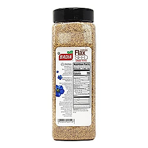 Badia Organic Flax Seed, Ground, 16-Ounce