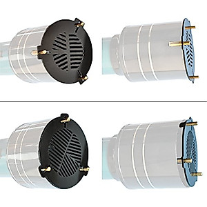Astromania Bahtinov Mask Focusing Mask for Telescopes - FM60mm for a Tube Outer Diameter (OD) from 65mm-100mm - can be Mounted with The Brass Screws Inside or Outside The drawtube