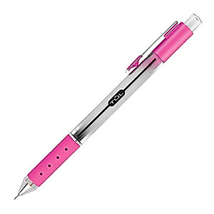 TUL® - Pen - Retractable, Gel Pens, Needle Point, 0.7 Mm, Gray Barrel - 9.1" x 5.65" x 0.5" - Assorted - PK of 8