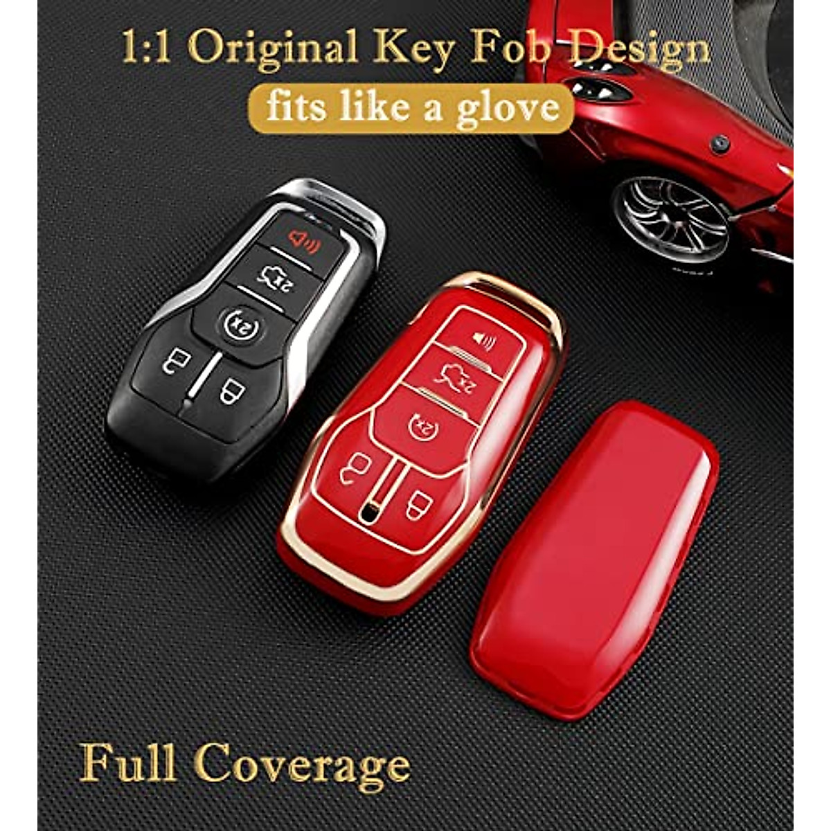 Ford Key Fob Cover - Premium TPU Full Protection
