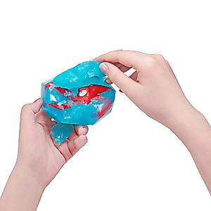 Smashers Dino Ice Age Mammoth Series 3 by ZURU Surprise Egg with Over 25 Surprises! - Slime, Dinosaur Toy, Collectibles, Toys for Boys and Kids, Blue