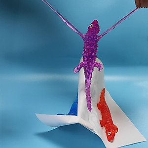 5Pack Super Stretch Sticky Dinosaur Mochi Squishy Toys,Soft Stress Relief Fidget Toys, Goodie Bag Stuffers,Classroom Prizes,Birthday,Party Favors(5 Colors,Style Random)