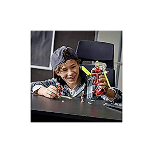 LEGO NINJAGO Kai's Mech Jet 71707 Ninja Car Building Kit (217 Pieces)