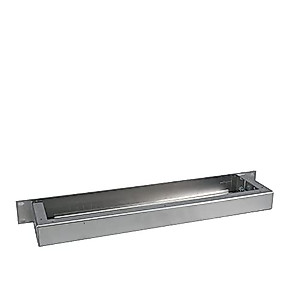 BUD Industries CH-14400 Aluminum Small Rack Mount Chassis 19" L x 4.12" W x 1.75" H, Natural