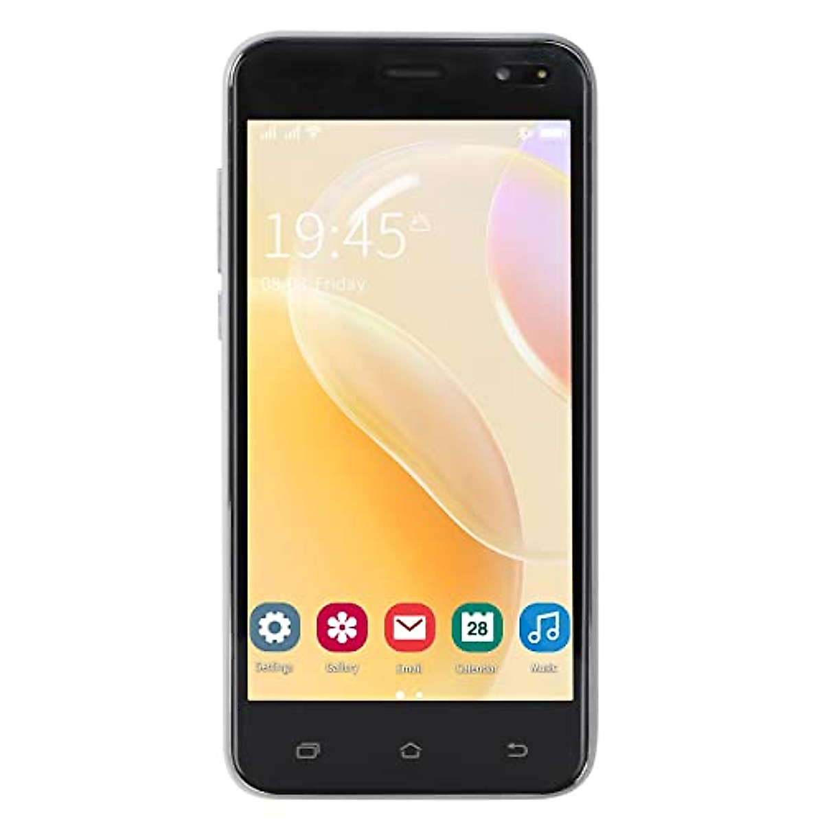 Unlocked Smartphones, Android Smart Phone HD Full Screen Phone, Dual SIM Unlocked Cell Phone, 5.0-inch Touch Screen Mobile Cell Phone, 2200mAh Battery, 512MB+4G RAM (White)