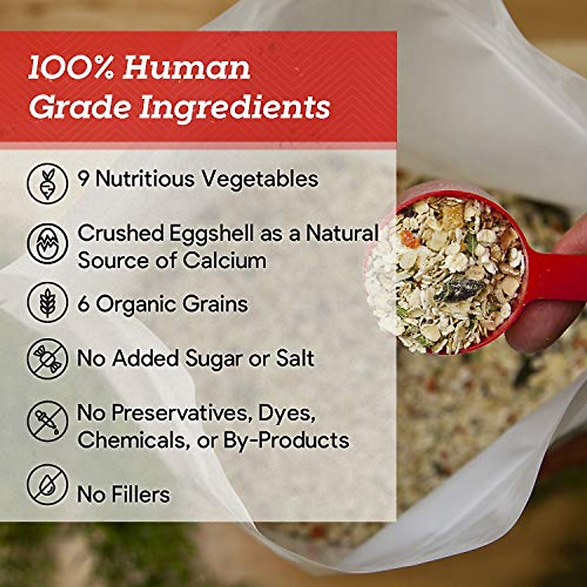 Dr. Harvey's Canine Health Miracle Dog Food, Human Grade Dehydrated Base Mix for Dogs with Organic Whole Grains and Vegetables (5 Pounds)