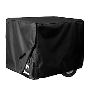 Porch Shield Waterproof Universal Generator Cover 38 x 28 x 30 inch - for Most Generators 5500-15000 Watt, Black