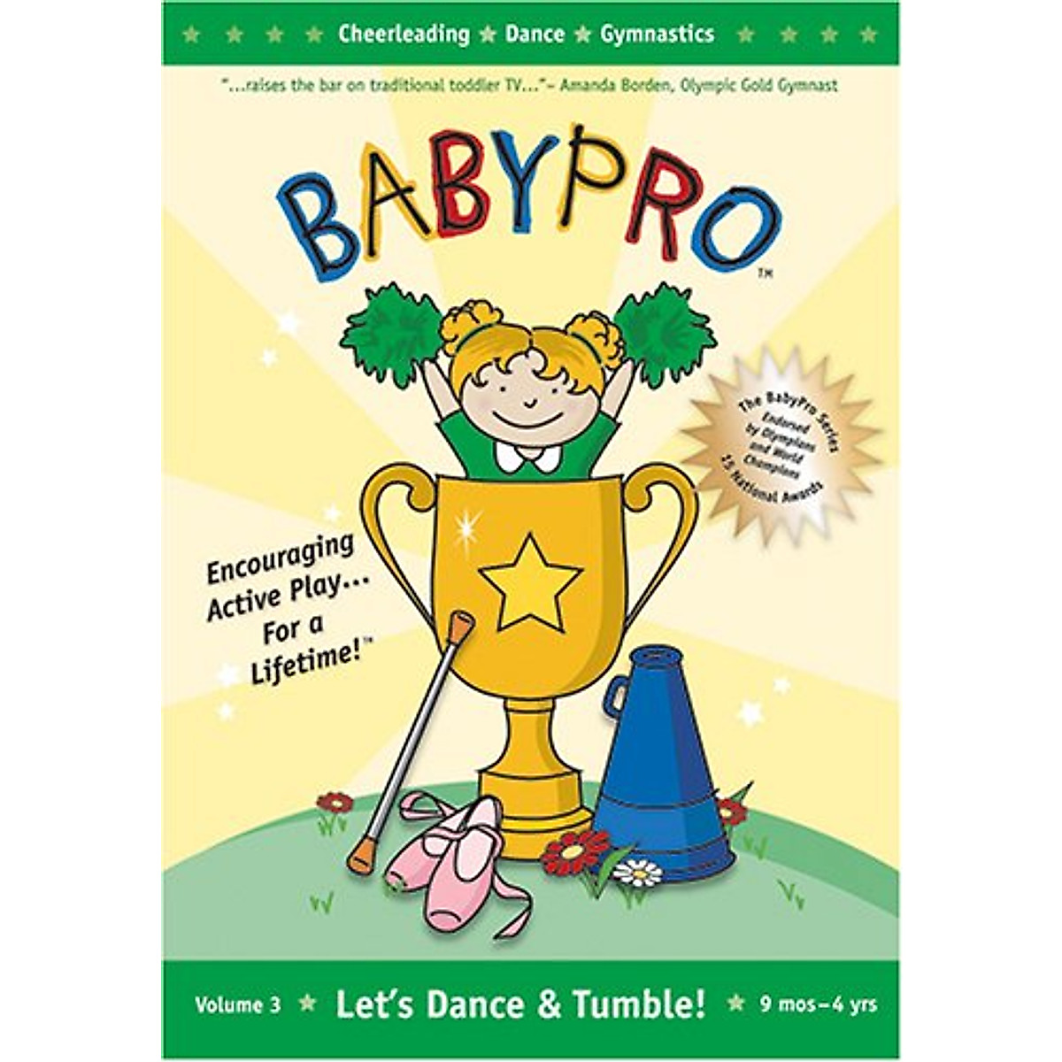 BabyPro: Let's Dance & Tumble! Volume 3: Cheerleading - Dance - Gymnastics (2005)