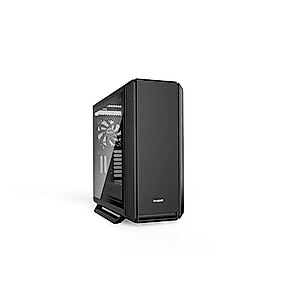 be quiet! Silent Base 802 Window ATX Midi Tower PC Case| 3 Pre-Installed Pure Wings 2 Fans | Sound Insulated | Tempered Glass Window | Black | BGW39