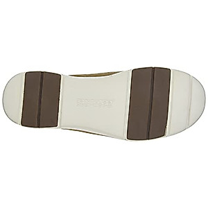 Skechers Men's Gowalk Arch Fit Lounge-Comfy Indoor Outdoor Athletic House Shoe Slippers, Wheat, 8.5