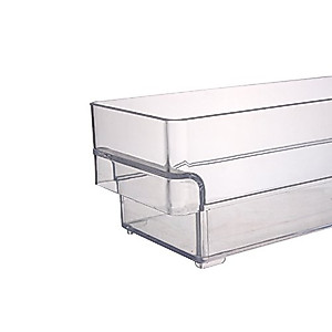 Scotty's (TM Refrigerator, Freezer, and Pantry Storage Organizer Bin - Great to Organize Your Fridge and Whole Kitchen -BPA Free (1, 14.5 x 4 x 4 Inches)