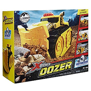 Xtreme Power Dozer - Motorized Extreme Bulldozer Toy Truck for Boys & Kids Who Love Construction Toys – Plow Through Dirt, Toys, Wood, Rocks – Indoor & Outdoor Play – Spring Summer Fall Winter