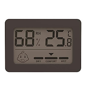 CAZSTYK Electronic Hygrometer Desk/Wall Mount Temperature Humidity Detector