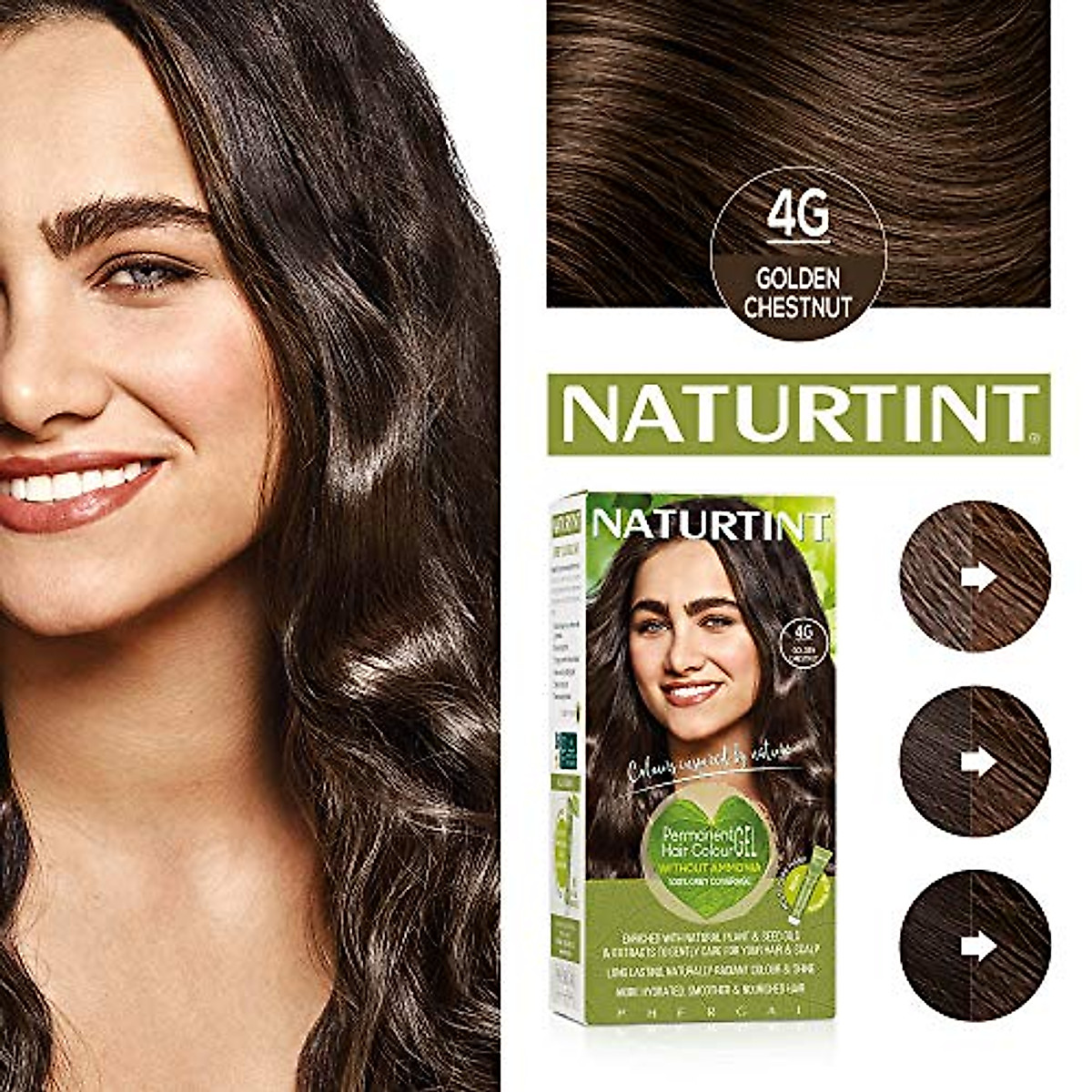Naturtint Hair Color 4G Golden Chestnut 1 Pack