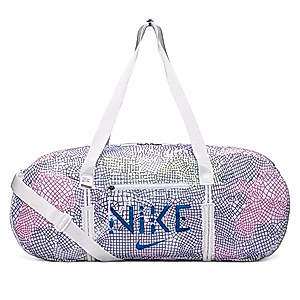 Nike Serena Williams Design Crew DV9251-100 Stash Duffel Bag (21L) (White/Action Grape/Black)