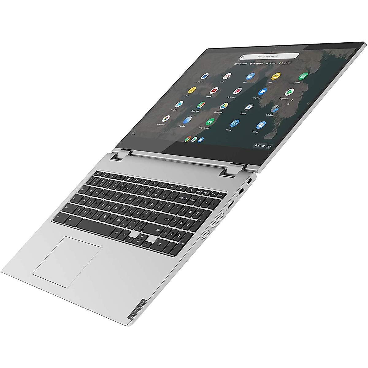 Lenovo Newest Chromebook C340 15.6" FHD Touchscreen 2-in-1 Laptop, Intel Core i3-8130U(up to 3.4 GHz, i5-7200u), 4GB RAM, 64GB eMMC, WiFi, Bluetooth, Chrome OS, w/Ghost Manta 64GB SD Card