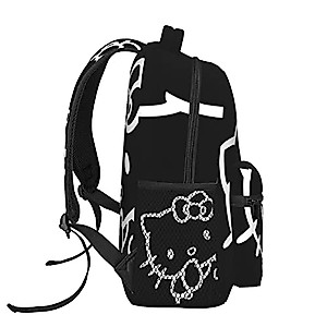 Cartoon Cat Backpack Casual Travel Bookbag Fashion Laptop Backpack