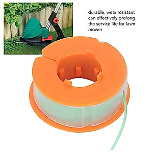 Trimmer Head Spool, High Accuracy Lawn Mower Spool Line Reliable Stable Performance Durable Perfect Fit for Garden(Green)