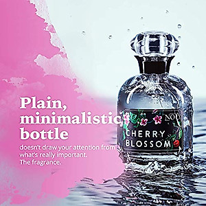 NOU Cherry Blossom Perfume – Floral Perfume with Sweet Fruity Notes – Natural Perfume for Women with Essential Oils – Fresh Smelling Perfume Cherry Blossom Perfume for Women – 1.7 fl oz EDP
