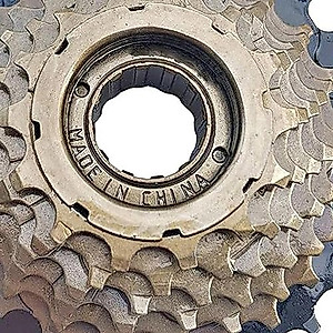 Aosekaa 7 Speed MTB Bike Bicycle Cassette Flywheel Replace Parts Made of High Strength Steel Stable Performance Wear Resistant for Mountain Bikes