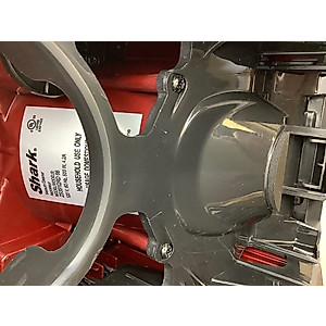 Shark ' Ninja Body Motor Head Assembly for ZS350 ZS351 ZS352 HV345 Also Fits HV320 HV321 HV322 HV324 HV325 Rocket Vacuum, Red, Clear and Black