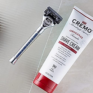 Cremo Astonishingly Superior Barber Grade Refillable System Razor