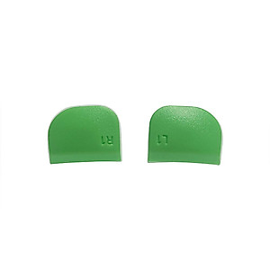 GOTRUTH Replacement Repair Kits for PS5, D-pad + Touchpad Share Options + R1 L1 Trigger + ABXY Bullet Button, Full Set Buttons for Playstation 5 DualSense Controller (Green)