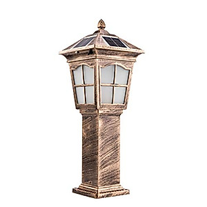 SPNEC Solar Garden Light, European-Style Garden Led Home Outdoor Garden Waterproof Grass Lamp