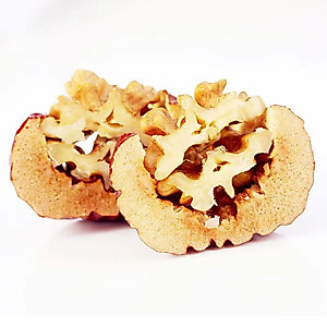 Grey jujube with walnuts 17.6 oz/500 g stuffed dates clip walnut independent small packaging casual snacks jujube dates and walnuts