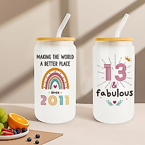 13th Birthday Gifts for Girls, Girls 13th Birthday Gifts Ideas, Happy 13th Birthday Gifts for Her, Daughter, Niece, Granddaughter, 13th Birthday Decorations for Girls, Birthday Gifts for Teen Girls