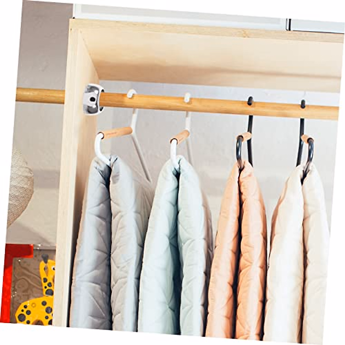 Alipis 40 Pcs Heavy Duty Brackets Heavy Duty Shower Curtain Rod Shower Curtain Holder Socket Holder Closet Rods Shower Curtain Rod Holder Shower Rod Holders for Wall Rod Bracket Silver