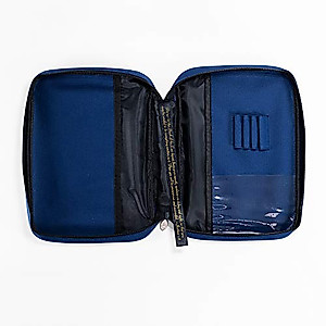 Divinity Boutique Bible Cover Basic Navy - Large (21431) | Fits Bibles up to 6.875" x 9.75" x 2.25"