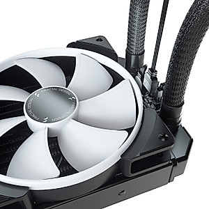 Fractal Celsius+ S28 Prisma 280MM Water Cooling Unit, Black, 2AL-14 PWM ARGB Fan