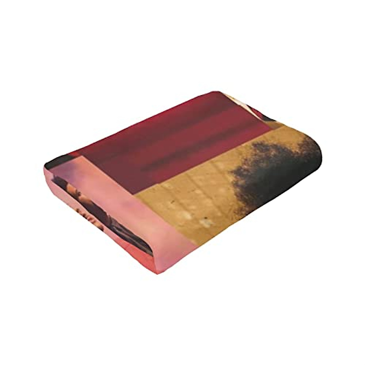 The Singer Weeknd Merchandise Blanket Ultra-Soft Blanket Collage Singer Blanket Flannel Blanket Portable Throw Blanket for Living Room Couch Sofa Rapper Fans Gift 50x40 Inches