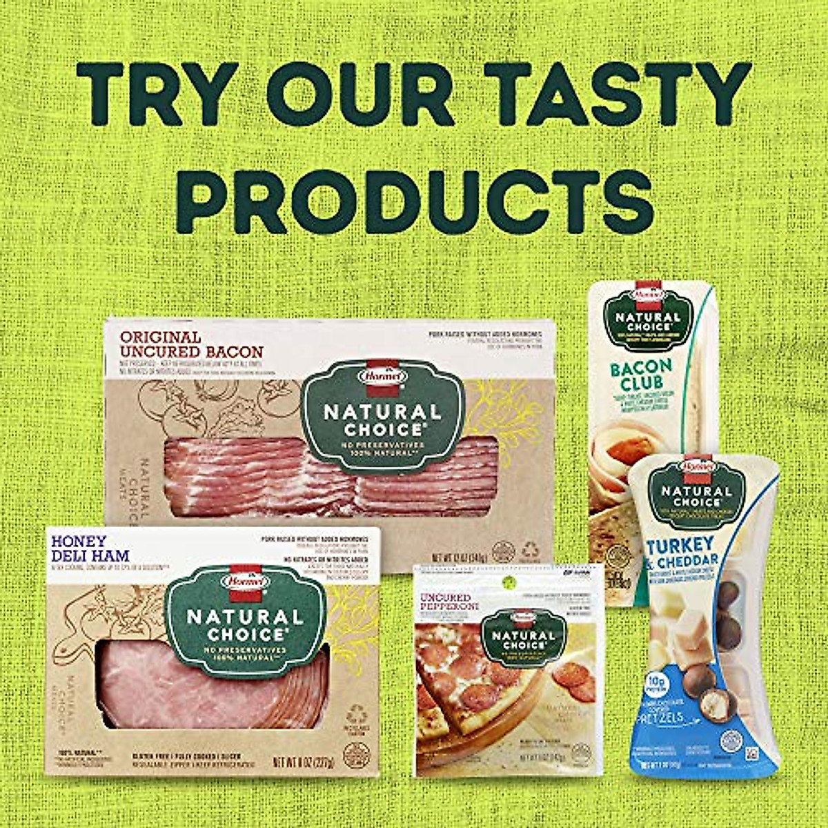 Hormel Natural Choice Fully Cooked Uncured Bacon, 2.5 Oz