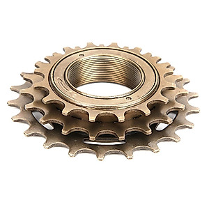 RiToEasysports Bike Freewheel 3 Speed,16/19/22T Metal Freewheel Accessory for Mountain Road Bike