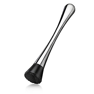Artaste 42948 Stainless Steel Cocktail Muddler, 7.75-Inch