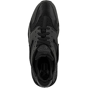 Nike Men's Air Huarache Fashion Sneakers, Black/Black, 8