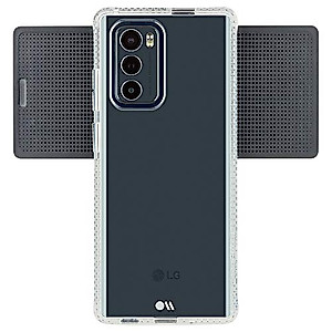 Case-Mate - Tough Plus - Case for LG Wing (5G) - 15 ft Drop Protection - Clear