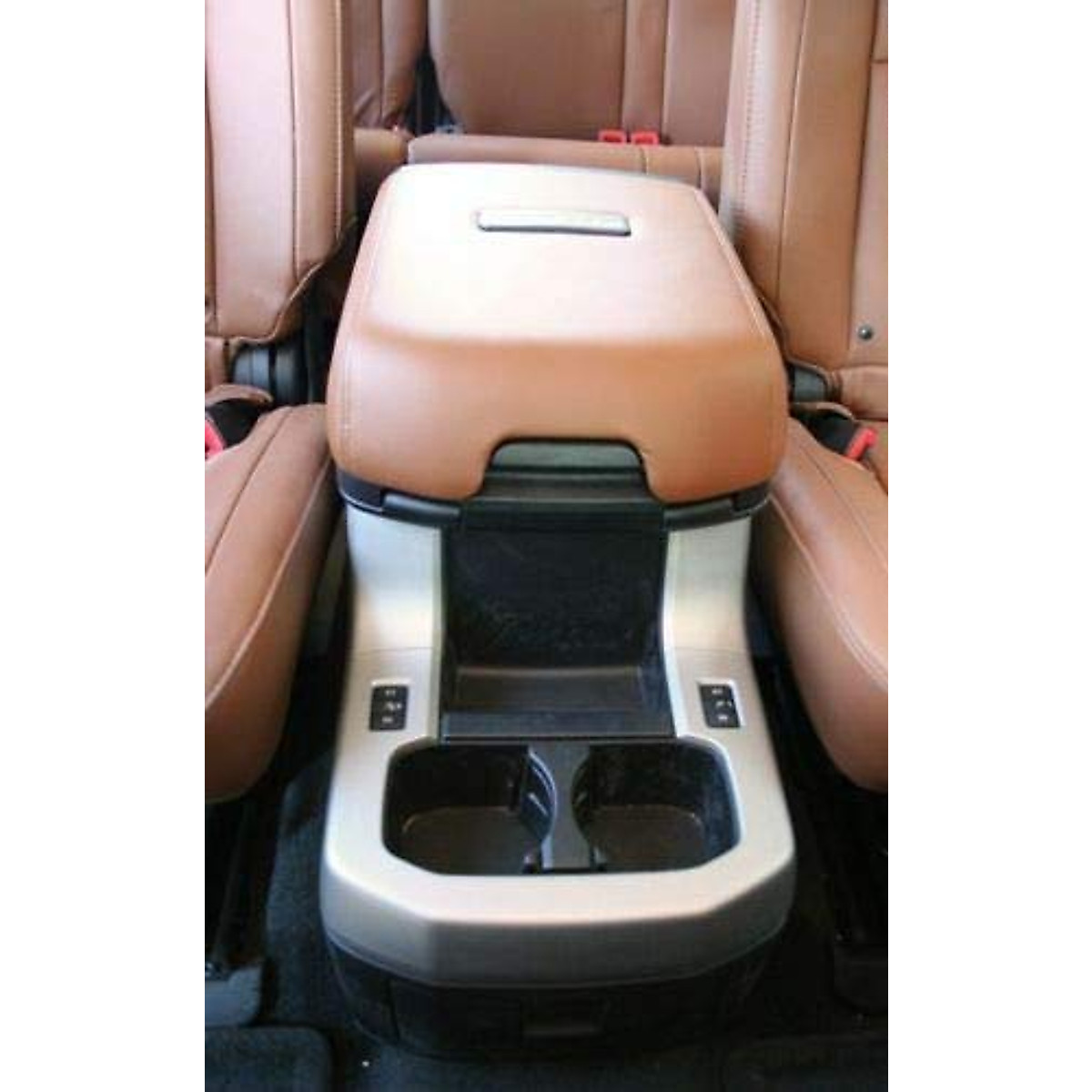 Center Console Cup Holder Insert Divider Barier Partition Separator for TOYOTA TACOMA SR5 TRD PRO 4x4 Limited Platinum 2005 2006 2007 2008 2009 2010 2011 2012 2013 2014 2015 & TOYOTA SEQUOIA 2008-2022