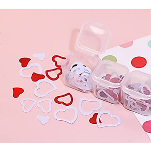 ONLYKXY 2 Pack 56 Slots Plastic Small Clear Storage Box 28 Compartments Organization Boxes with Cover for DIY Art Craft Nail Tip Drill Jewelry Earring Beads Fishing Tackle Empty Case Diamond Painting Storage Containers (White)