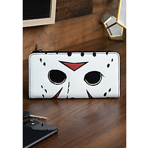 Loungefly Friday the 13th Jason Mask Flap Wallet