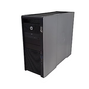 HP Z820 Workstation Intel Xeon 24 Cores 2.7GHz 128GB RAM 512GB Solid State Drive + 2TB Hard Drive Dual NVIDIA Quadro K4000 3GB Graphics Windows 10 Pro 64-bit (Renewed)