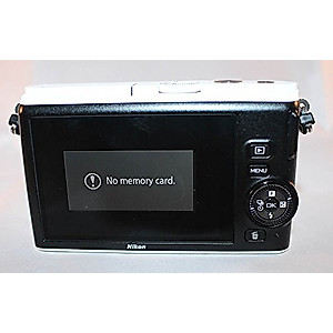 Nikon 1 J3 14.2 MP HD Digital Camera Body Only (White) (Certified Refurbished)