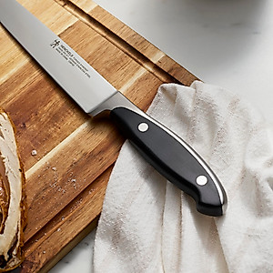 HENCKELS Forged Synergy Carving Knife, 8-inch, Black/Stainless Steel