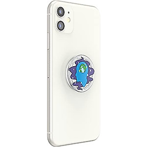 PopSockets Plant-Based Phone Grip with Expanding Kickstand, Eco-Friendly PopSockets for Phone - Translucent Open Minded