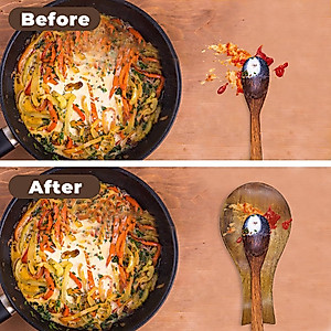 Spoon Rest For Stove Top, Wooden Spoon holder, Spoon Rest for Kitchen Counter, Stove Spoon Holder Perfect for Spatula, Spoon or Tong, Modern, Rustic & Smooth Spoon Rest as a Dining Table Decor